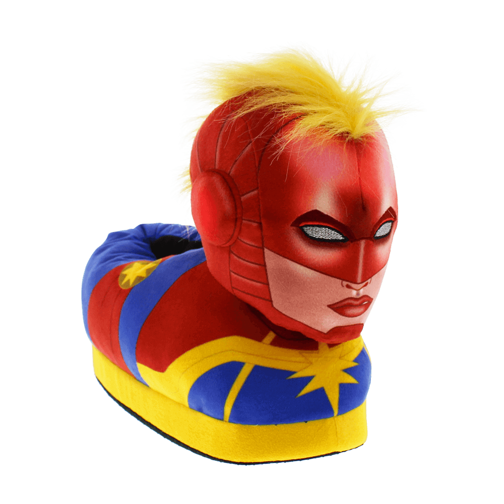 Captain Marvel Slippers – HappyFeet Slippers